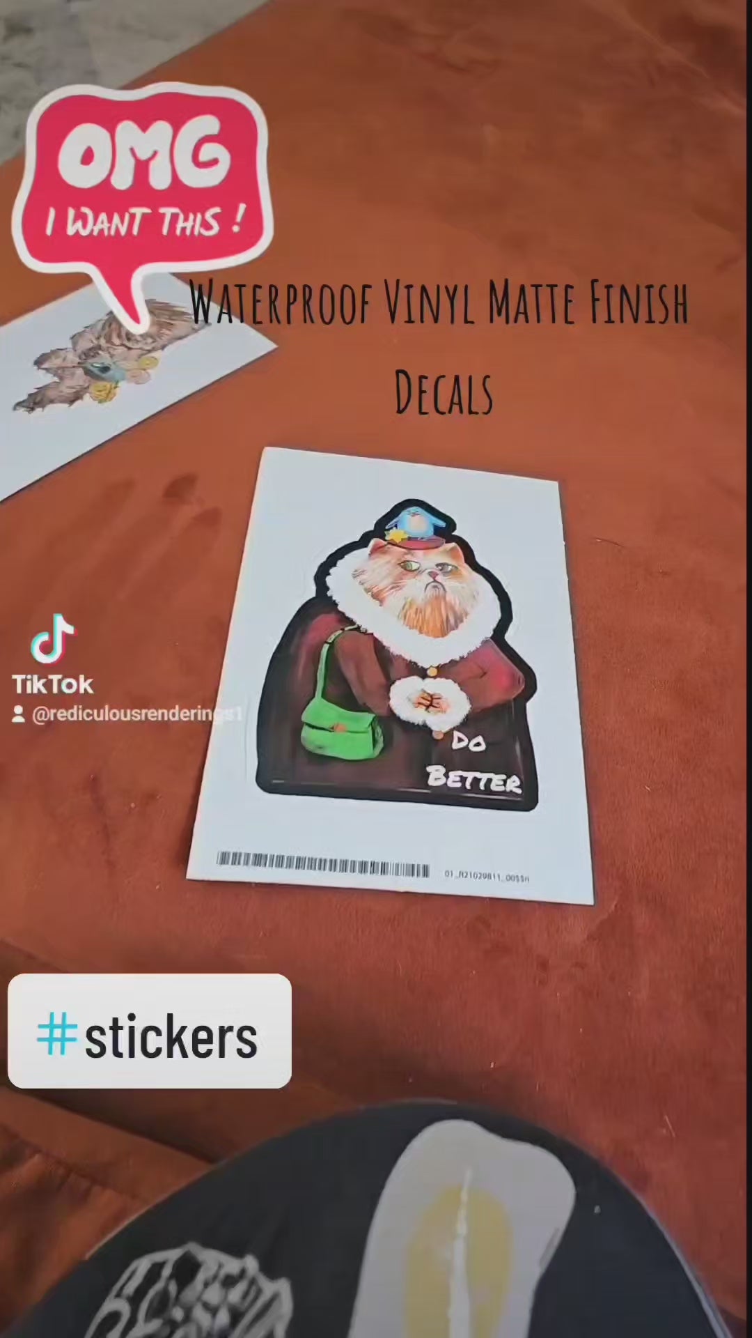 Do better cat Kiss-Cut Vinyl Decals Water, Scratch & UV-Resistant Sati – Rediculous Renderings